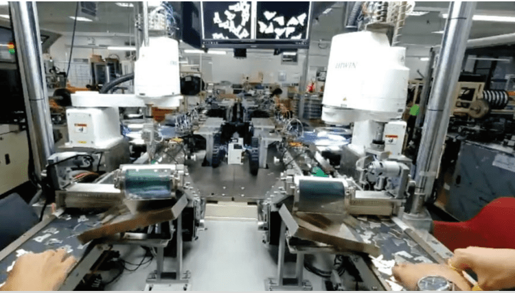 Dự án Scada Robot Align gắp nhặt linh kiện