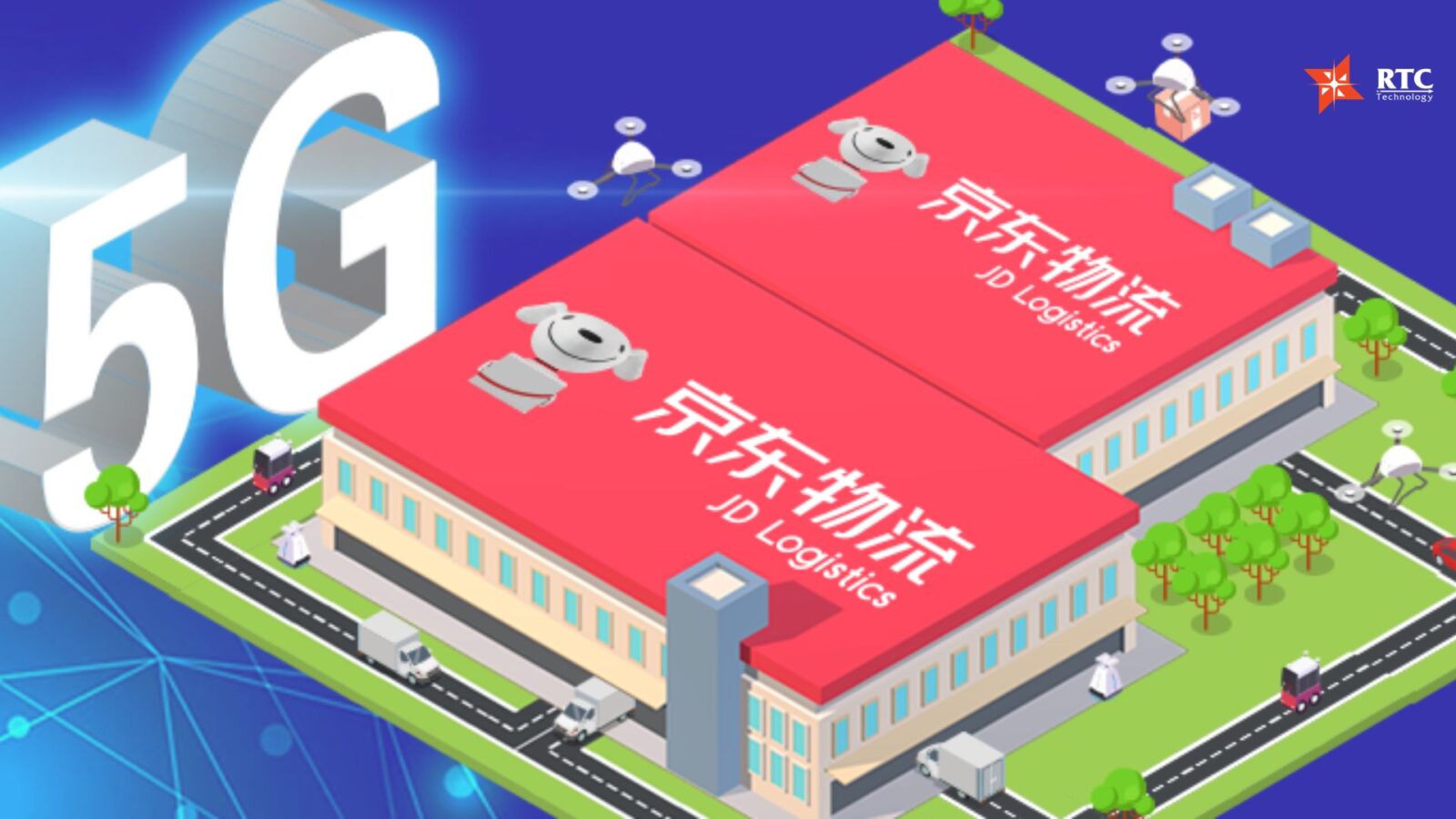 Case study: Ứng dụng AGV tại JD Logistics giúp tự động hóa kho hàng